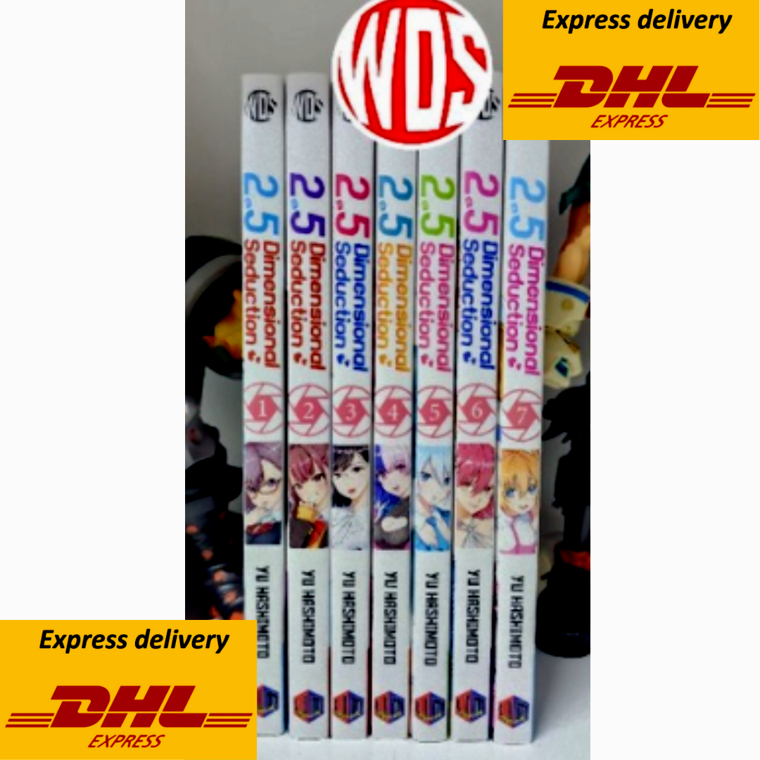2.5 Dimensional Seduction manga by Yu Hashimoto vol 1-7 English comic ...