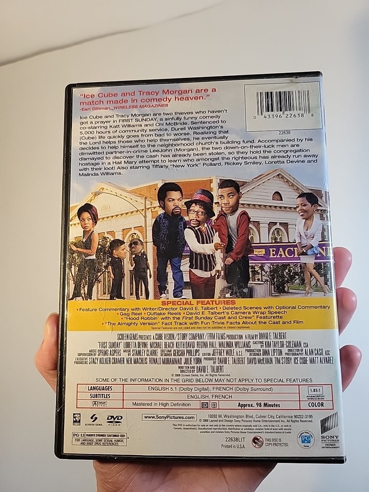 First Sunday (DVD, 2008) | eBay