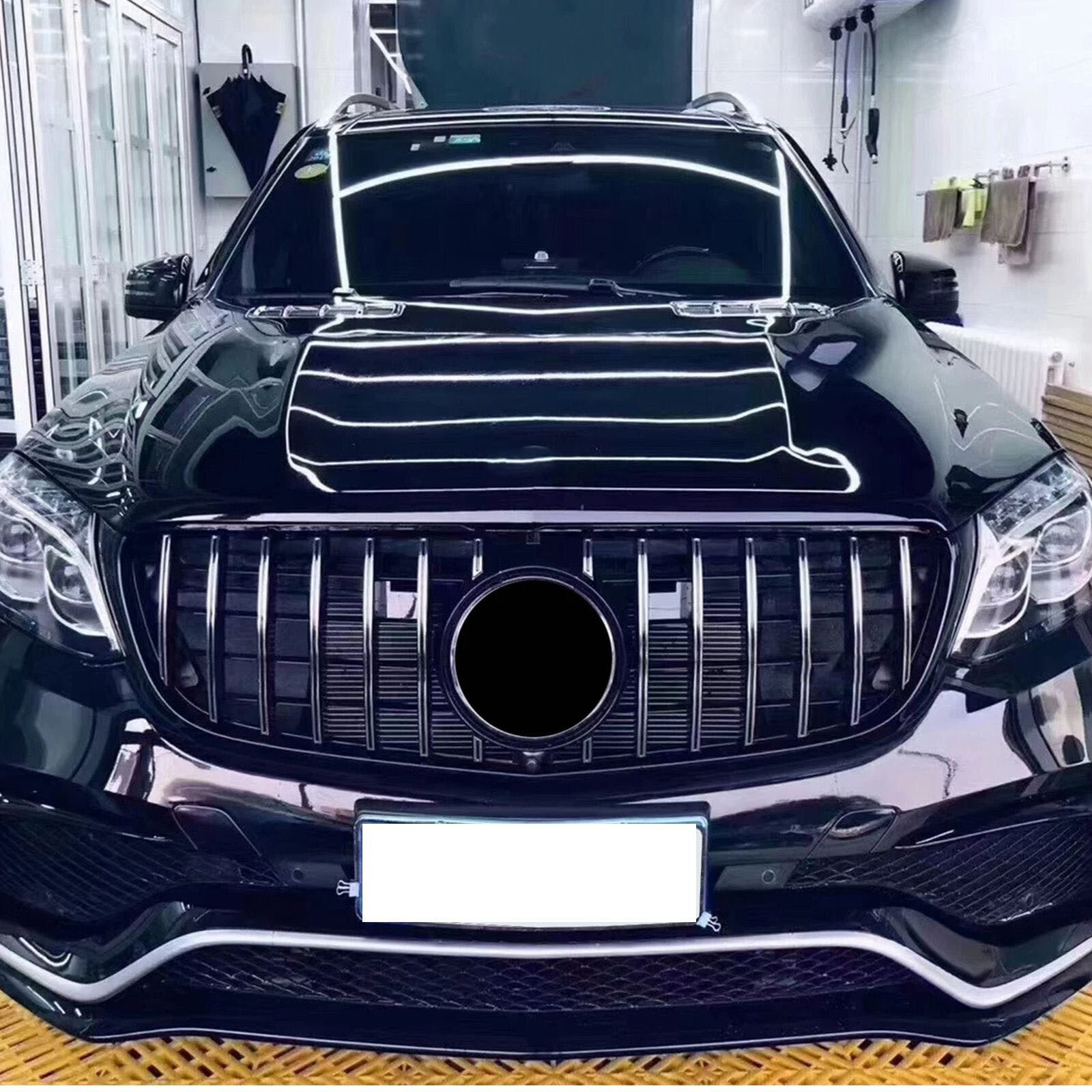 Chrome Front Grille For Mercedes-Benz GLS-Class X166 2016 2017-2018 ...