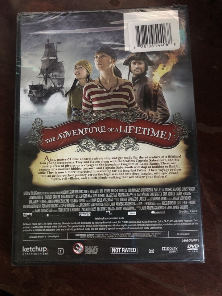 Captain Sabertooth & Treasure of Lama Rama (DVD, 2014) 37117040902 | eBay
