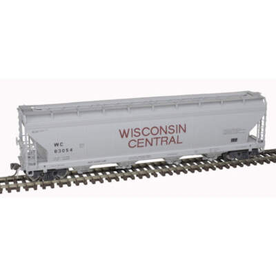 Atlas 20006399 HO Scale ACF 5250 Covered Hopper Wisconsin Central WC ...