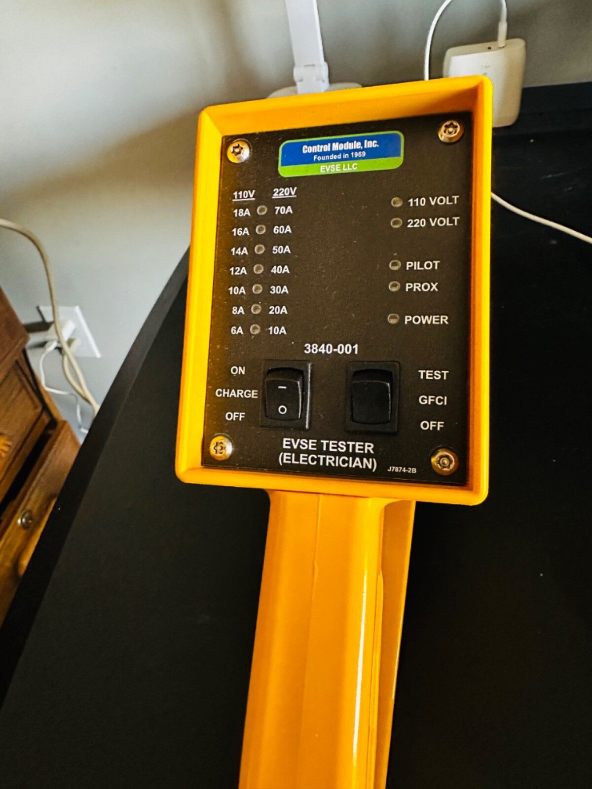 3840 Electrician Vehicle Charger Tester for Level 1 and Level 2 Ev ...