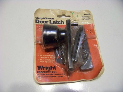 Vintage Wright storm and screen door latch V777BL hardware NOS New Old ...