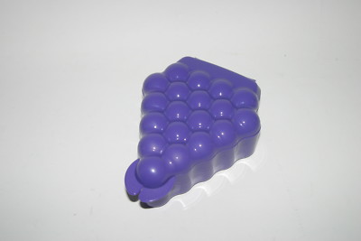 TUPPERWARE Forget Me Not Keeper Holder Storage Container Fruit Purple ...