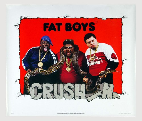 Fat Boys Poster 1987 Crushin' Album Promotion | eBay