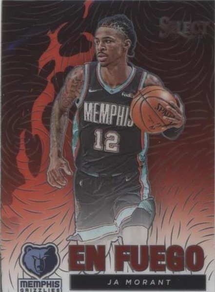 2020-21 Panini Select - En Fuego #5 Ja Morant for sale online | eBay