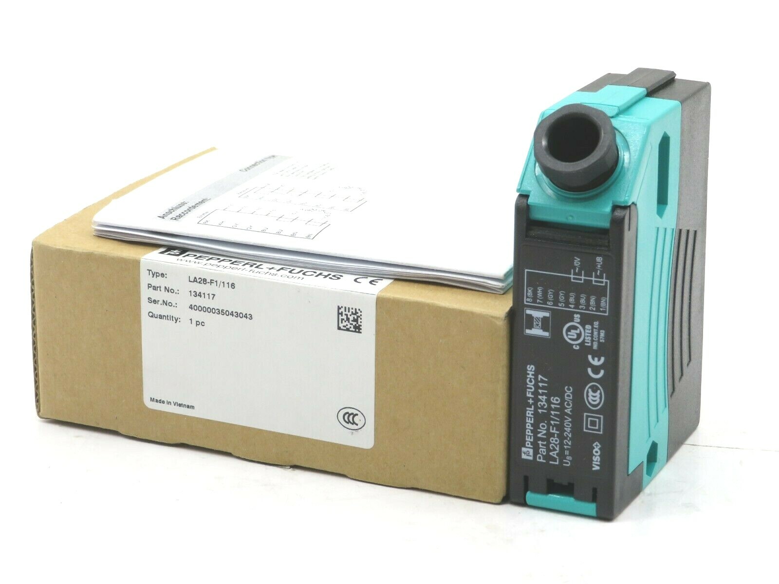 PEPPERL FUCHS 134117 LA28-F1/116 NSFB for sale online | eBay