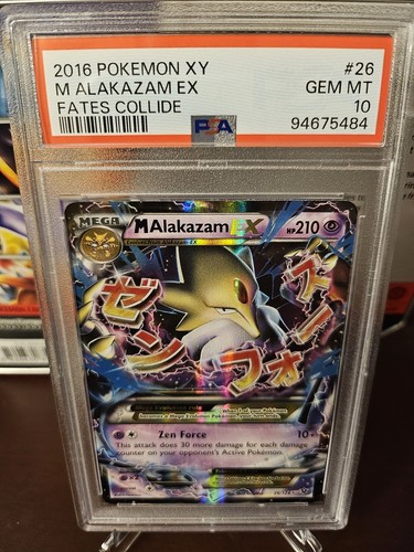 Pokémon TCG Mega-Alakazam-EX Fates Collide 26/124 Holo Holo Rare EX | eBay