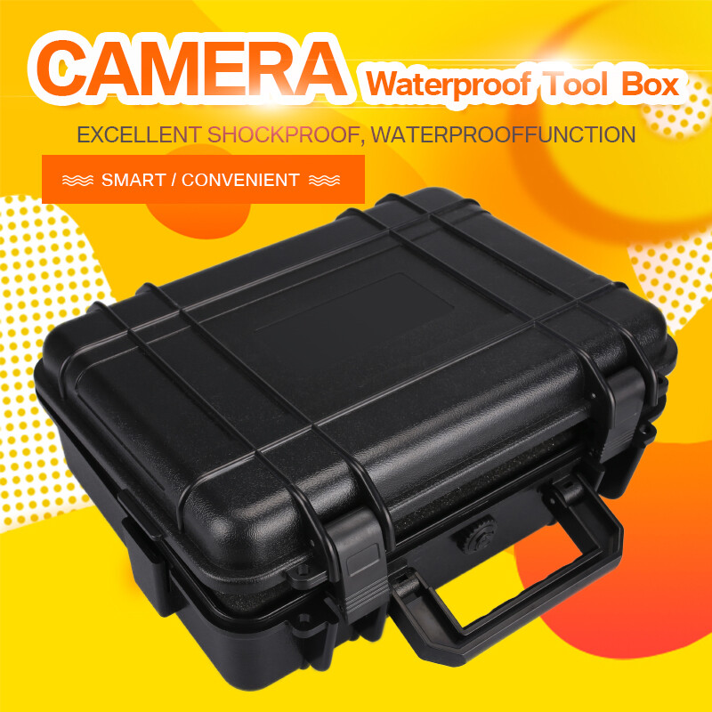 Waterproof Hard Plastic Carry Case Large Tool Camera Storage Box ...