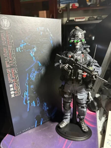 1:6 KSToys Doomsday Guardian 12" Action Figure Night Battle COD Ghost ...
