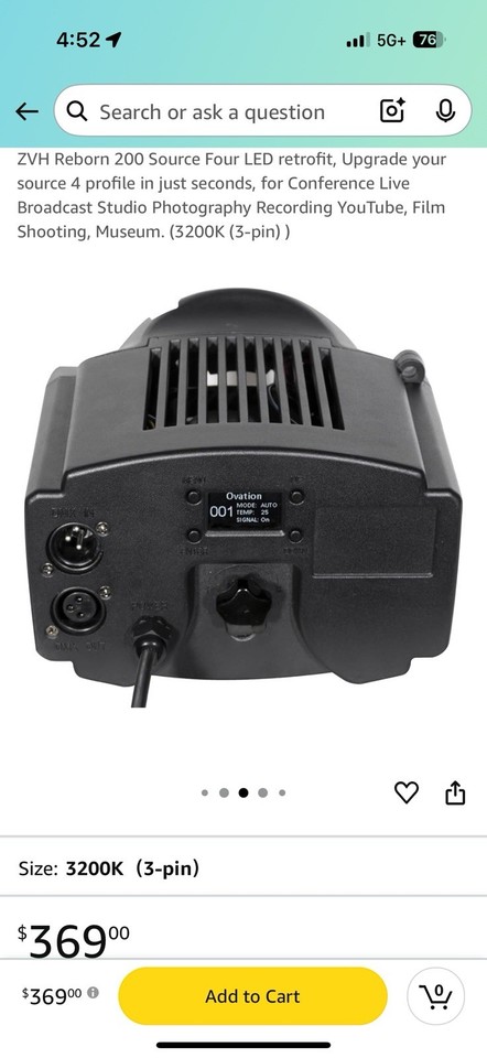 🎭 2x ETC Source Four 26° Leko Fixture w/ LED Retrofit – Clean & Working ...