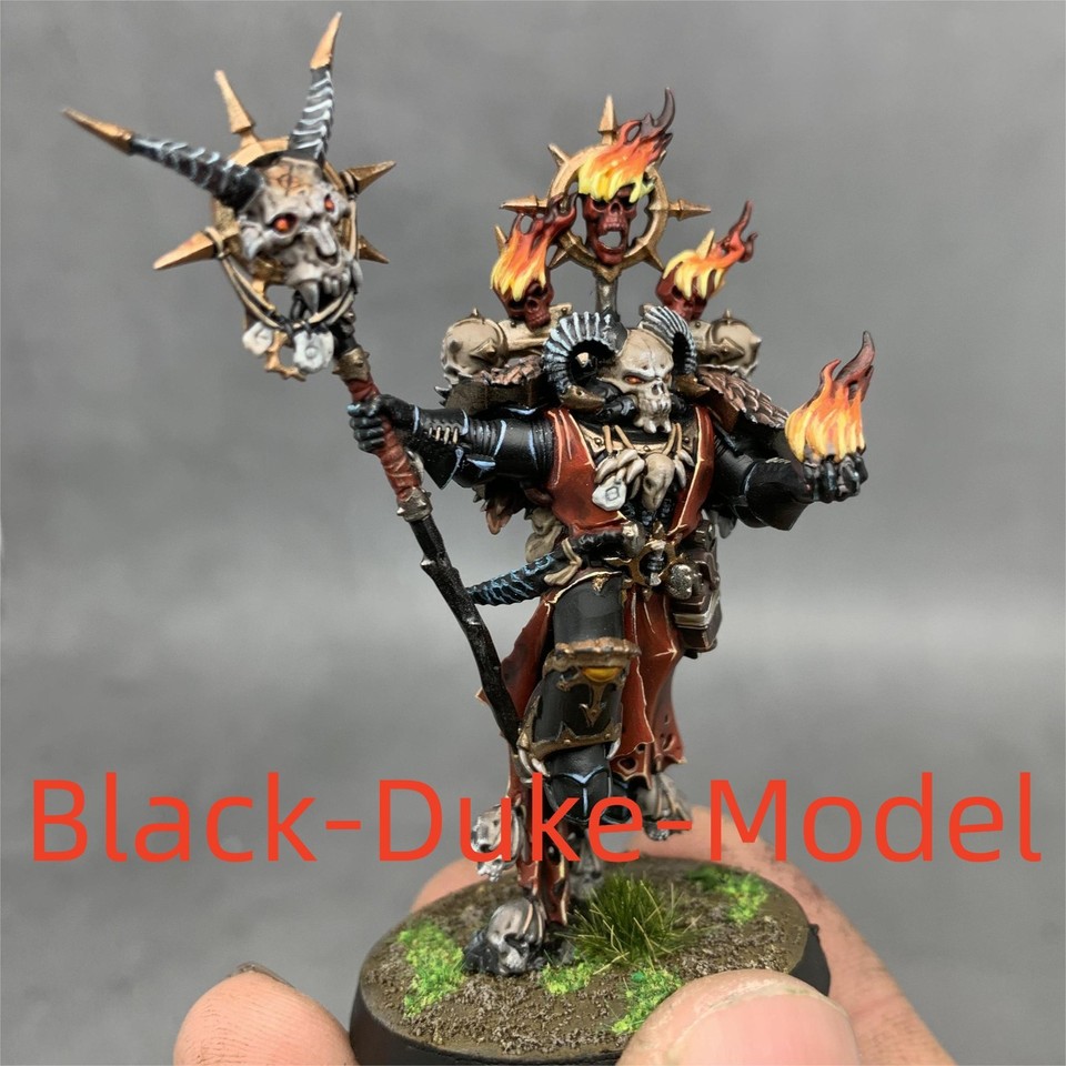 Warhammer 40K Master Of Possession Chaos Space Marines Presale Painted ...