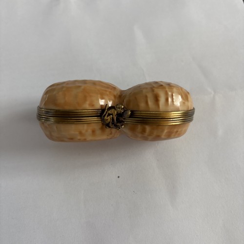 Limoges Peanut-Shaped Porcelain Container France Mr Peanut Planters | eBay