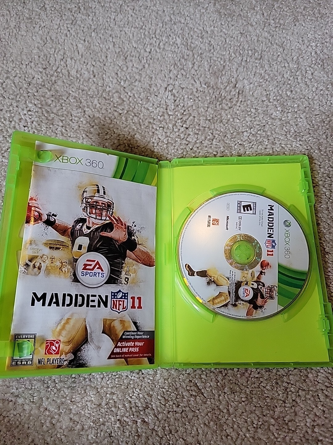 Madden NFL 11 Xbox 360 - Complete CIB 14633193572 | eBay