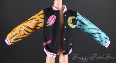 Monster High Doll G3 Clawd Wolf Boo Crew Casketball Ball Letter Jacket ...