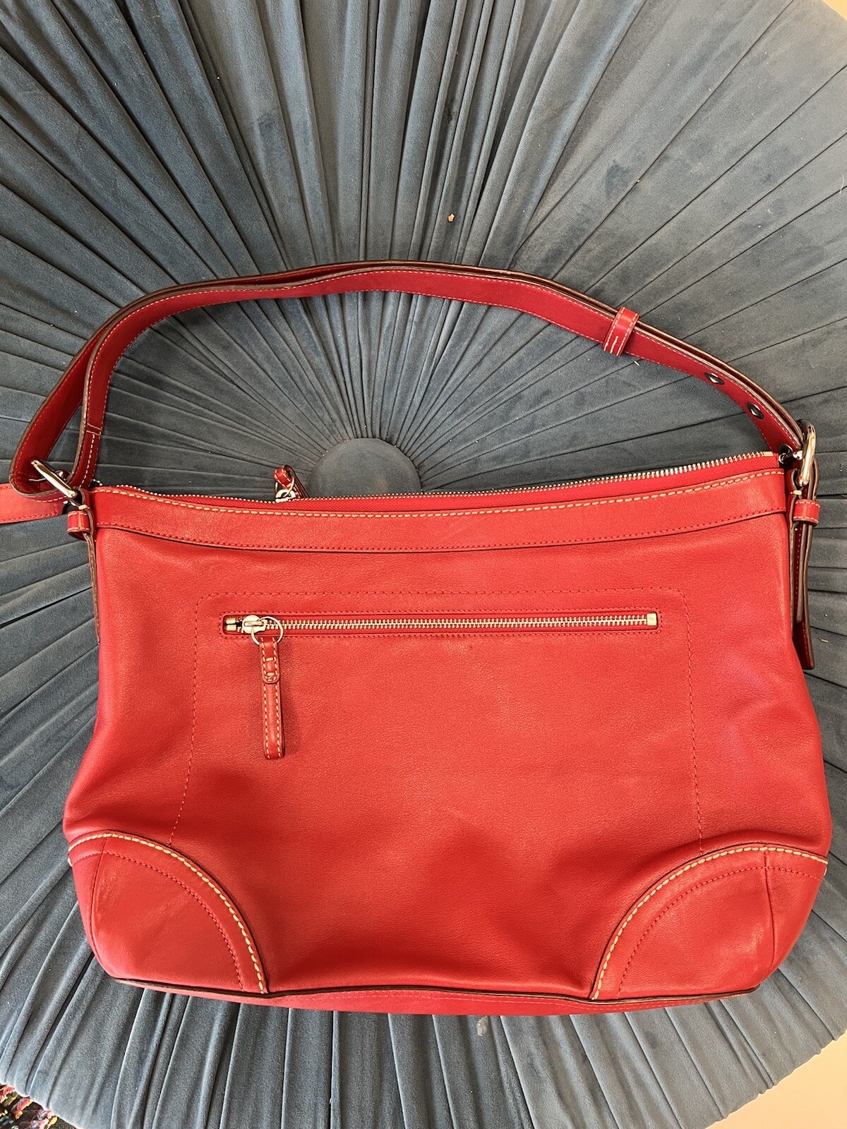 Coach Bag Vintage Lipstick Red - Gem
