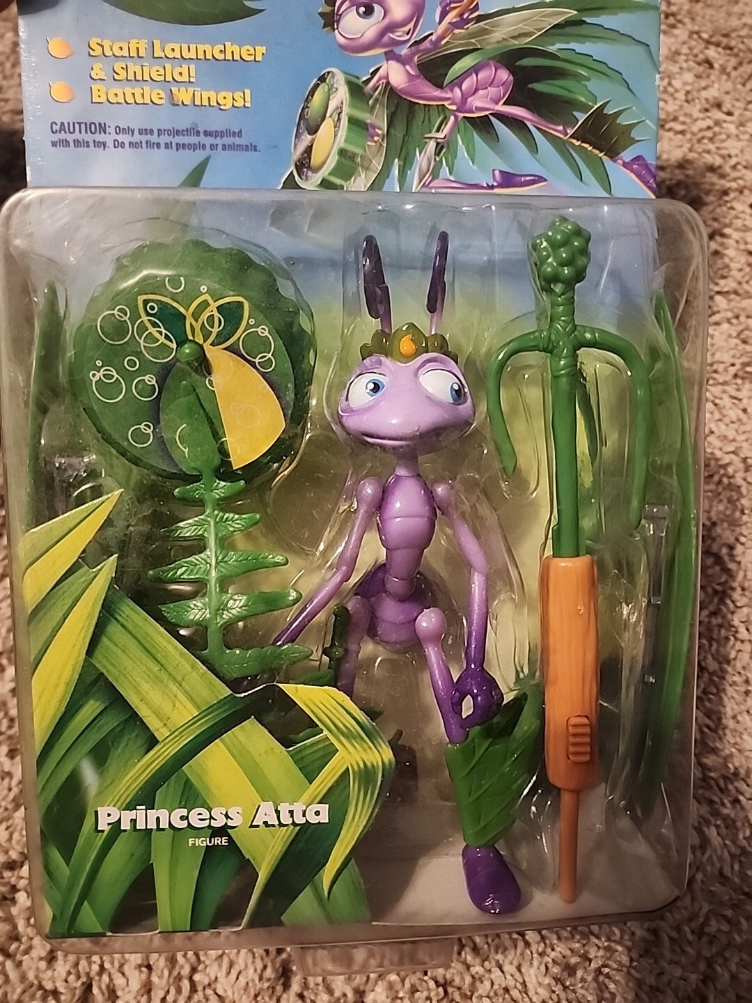 Disney Pixar a Bug’s Life Princess Atta Action Figure1998 Mattel for ...
