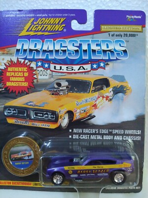 Johnny Lightning Dragster USA Barry Setzer Series I | eBay