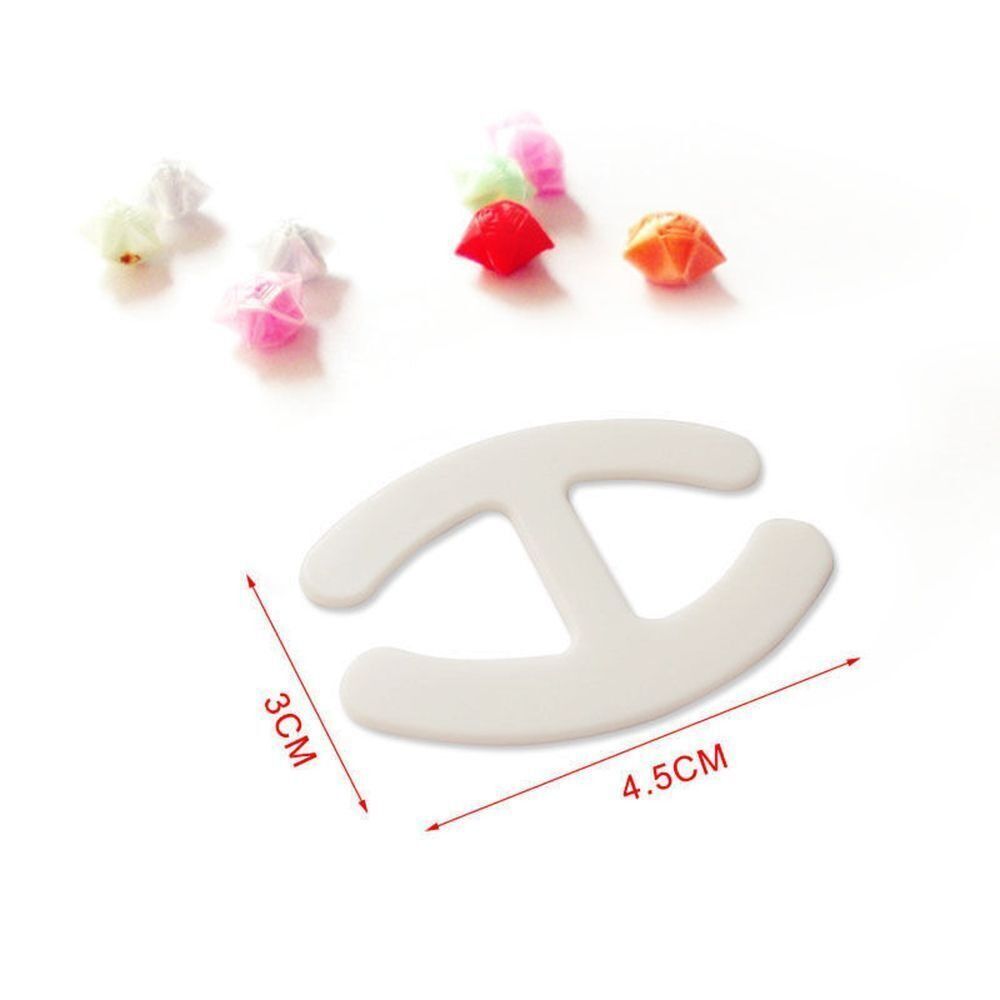 10PCS Underwear Accessories Shadow Shaped Buckle H-shaped Bra Clip Bra ...