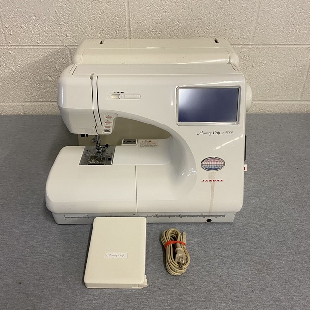 Janome Memory Craft 9000 Computerized Sewing Machine for sale online | eBay