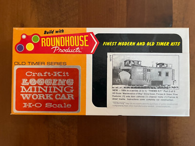 Vintage Roundhouse HO "3 in 1" Snow Dozer/Flanger/Snow Plow kit ...