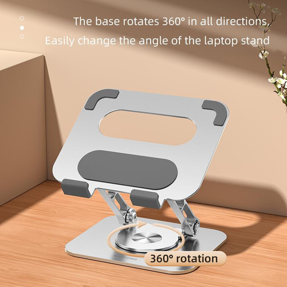 Laptop Stand Aluminum Alloy Laptop Bracket Computer Accessories (Silver ...