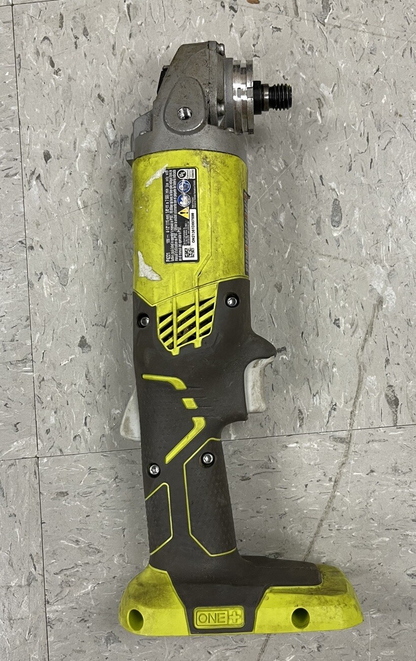 Ryobi P4221 18v 4-1/2" Cordless Angle Grinder Tool Only for sale online ...