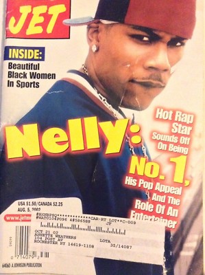 Jet Magazine Nelly No.1 Entertainer August 5, 2002 090417nonrh | eBay