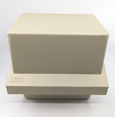 Vintage IBM 8 inch Floppy Disk Holder (Beige) with Embossed IBM Logo ...