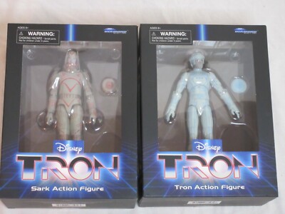 Diamond Select Disney Tron: Sark & Tron Action Figures NIB | eBay
