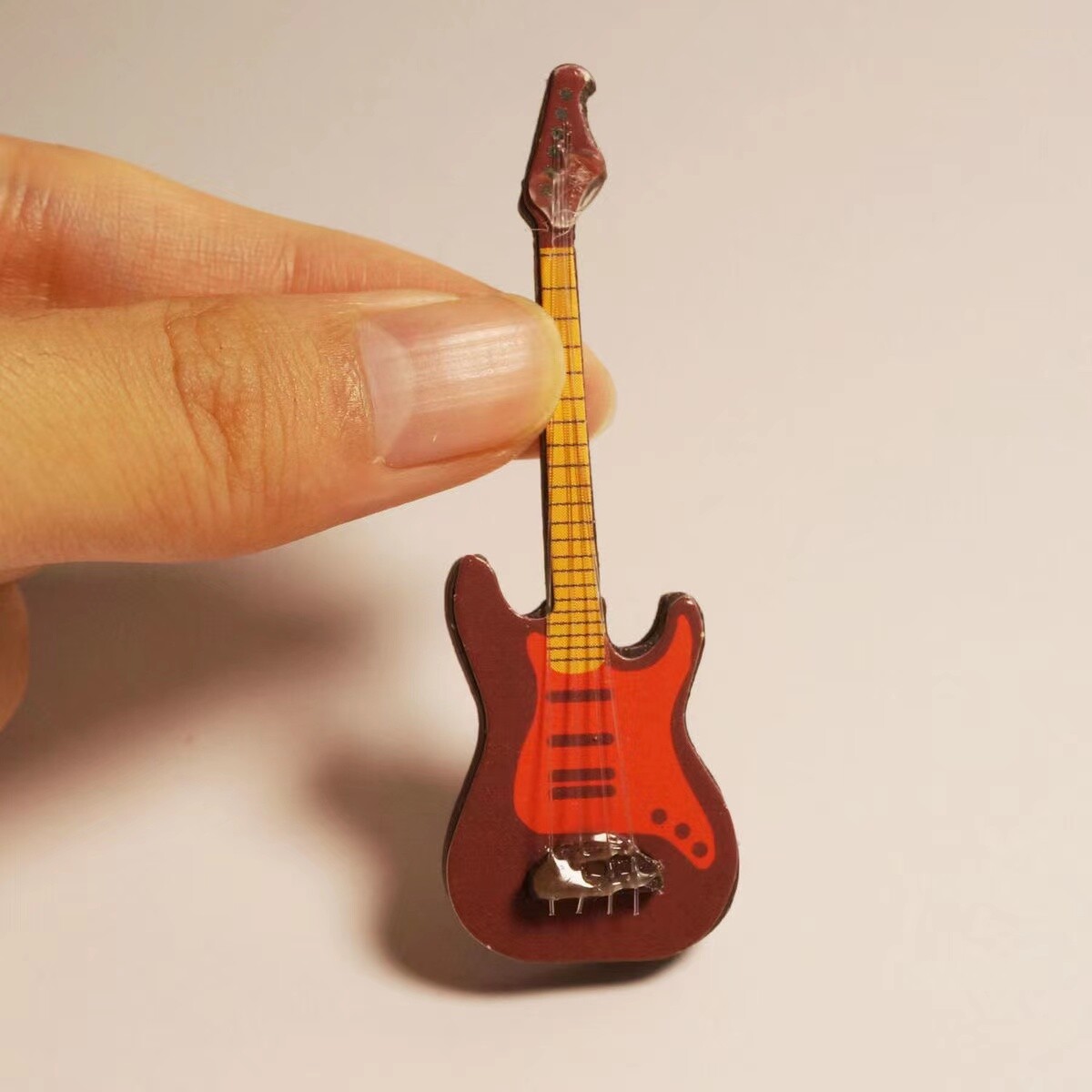 3PCS Dollhouse Miniature 1:12 Guitar Cello Rock Music Furniture Decor ...