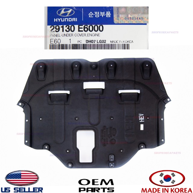 Genuine Hyundai Panel-under Cover Engine 29130E6000 OEM for sale online ...
