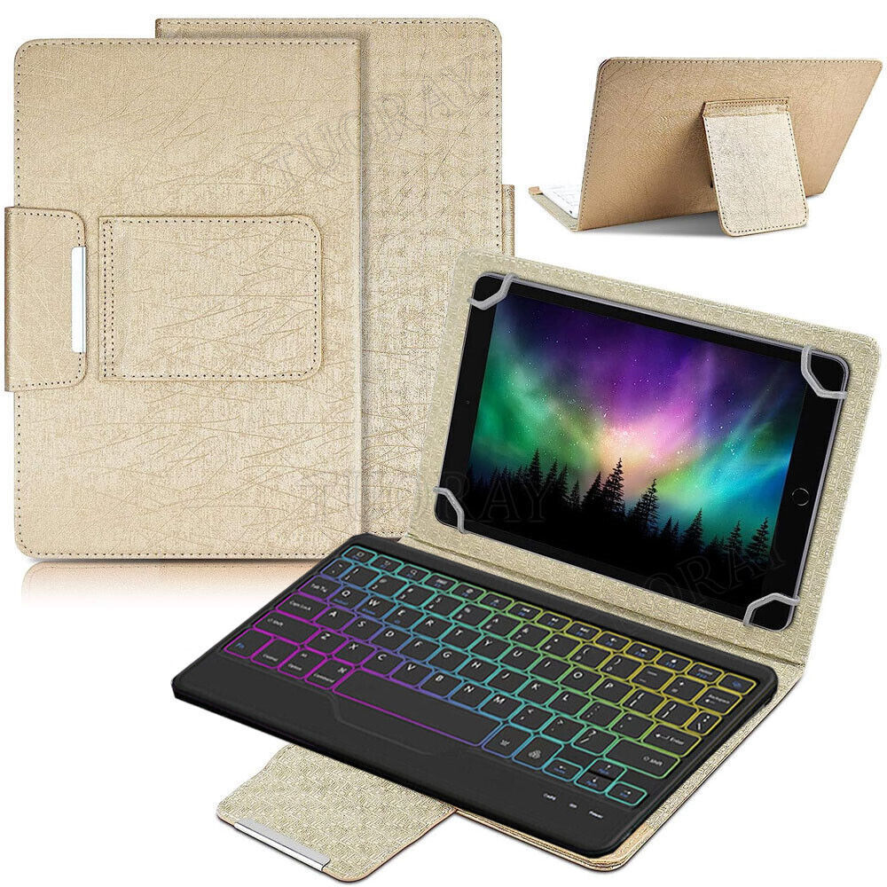 Backlit Keyboard Mouse Case Cover For Doogee U10/U10 Pro/T10 Pro/T30 ...