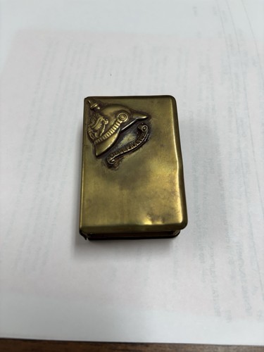 Brass Match Box Holder From World War 1 | eBay