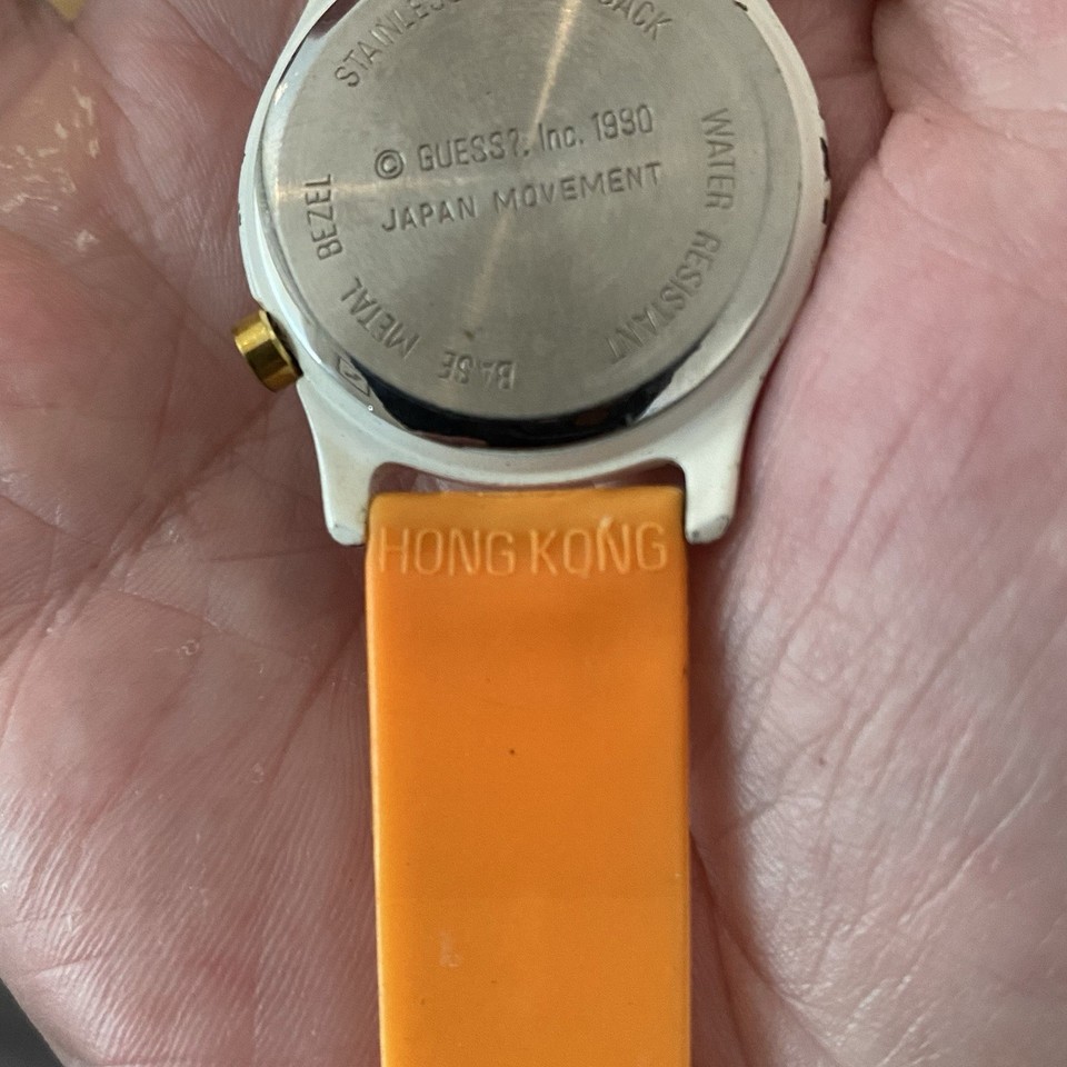 Guess By Georges Marciano Japan Movement Watch 1990 | eBay UK