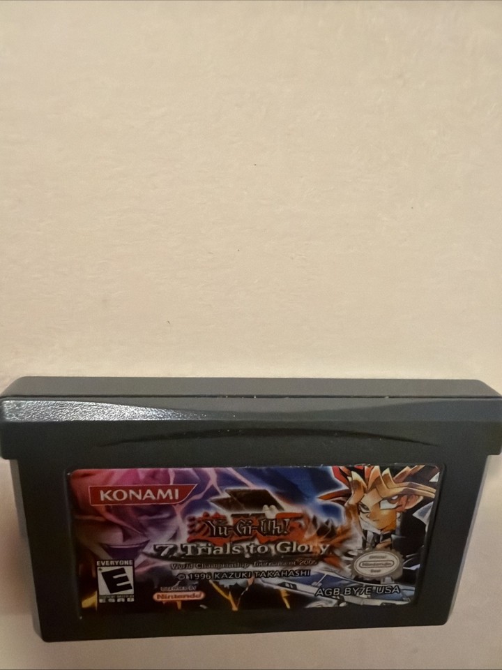Yu-Gi-Oh 7 Trials to Glory World (Nintendo Game Boy Advance GBA ...