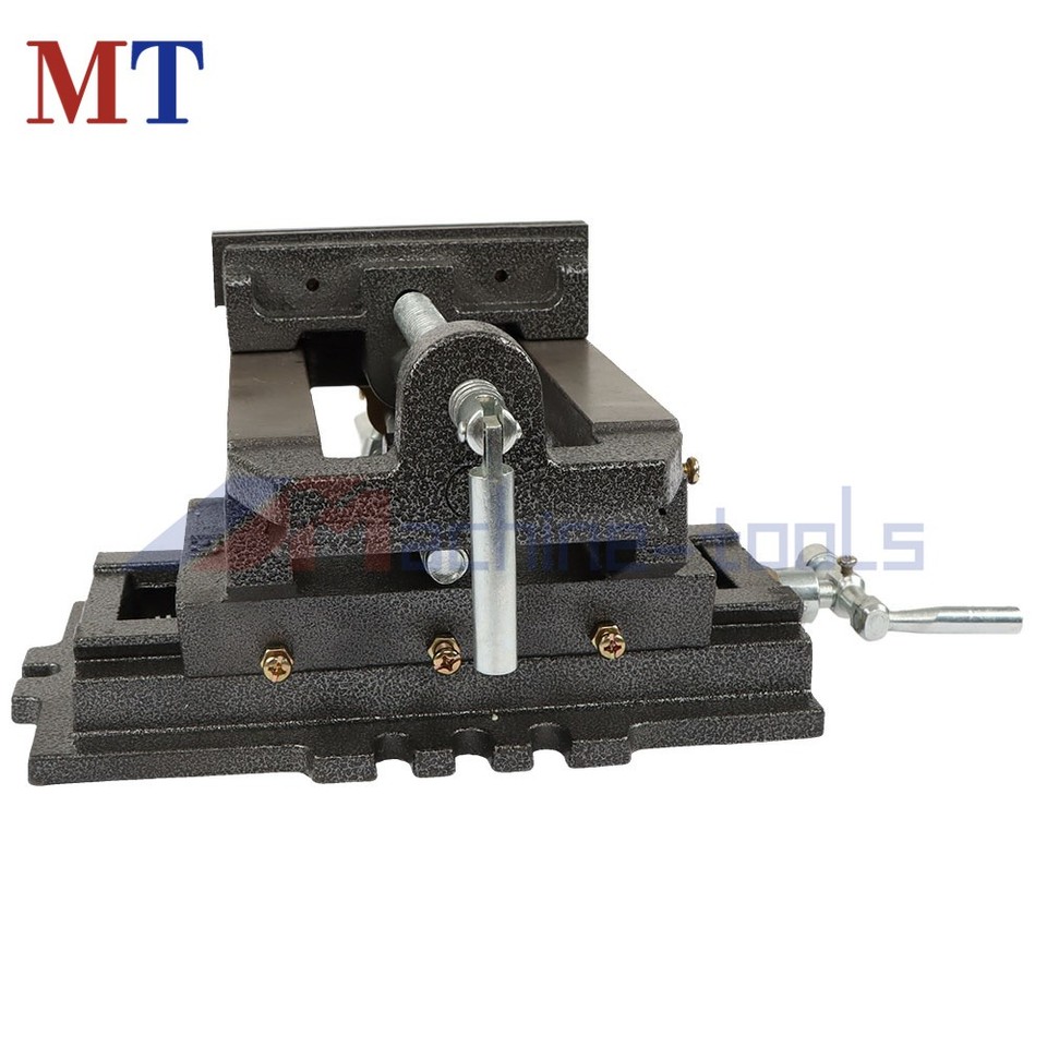 6" Cross Drill Press Vise Heavy Duty 2 Way Slide Metal Milling X-Y ...