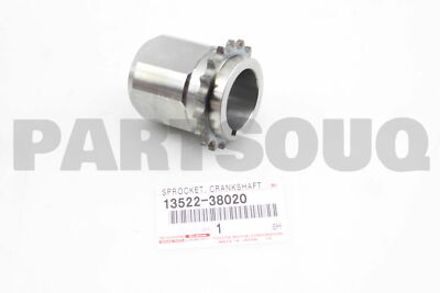 1352238020 Genuine Toyota SPROCKET, CRANKSHAFT TIMING, LH 13522-38020 ...