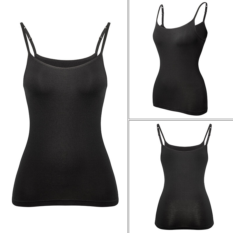 Women Cami Shaper with Built in Bra Tummy Control Tank Top Camisole ...