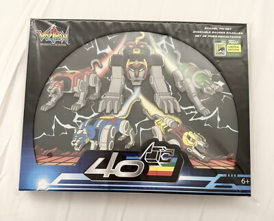 Sdcc 2024 Exclusive Voltron Pin Set Loungefly LE 600 | eBay