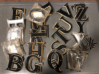 Vintage Set Outdoor Letters & Numbers | eBay