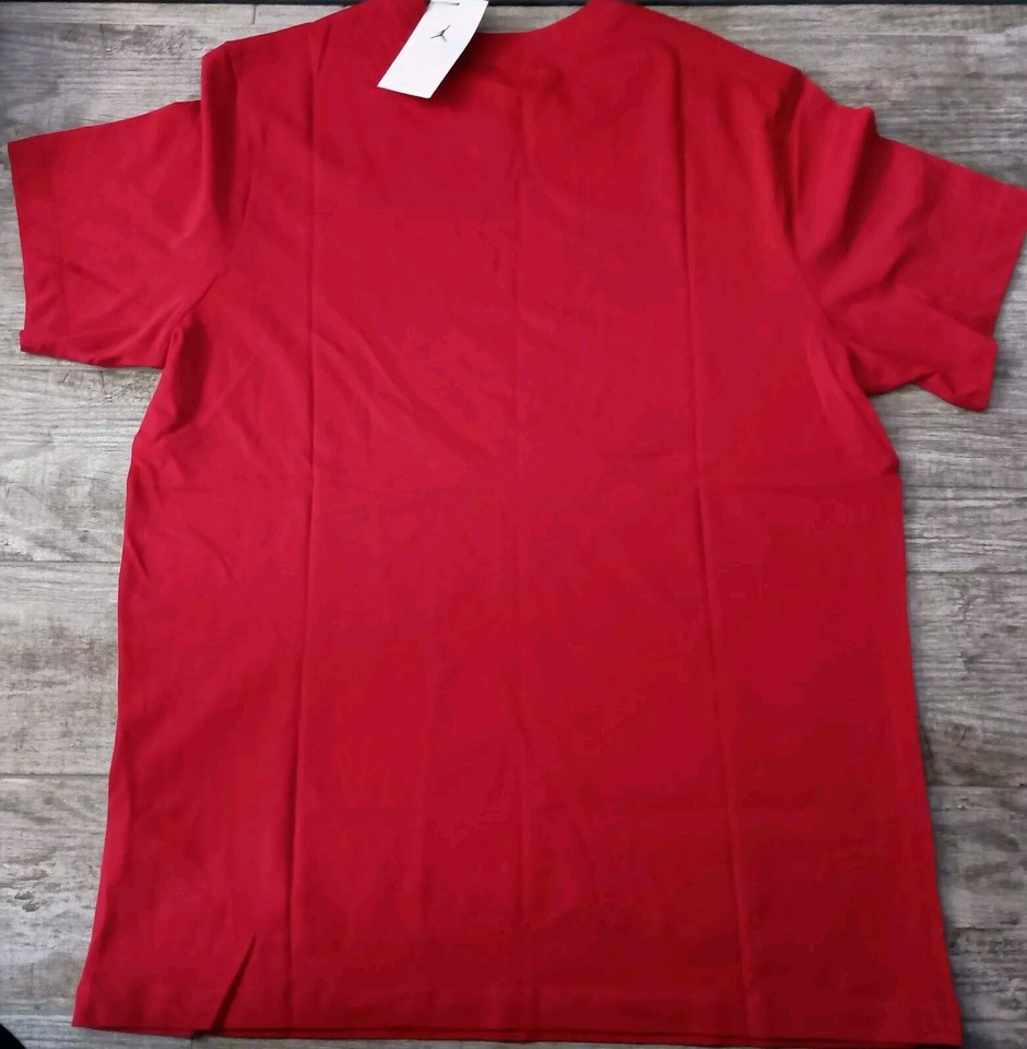 Jordan Jumpman Embroidered T-Shirt DC7485-687 Gym Red/Black Men's Size ...