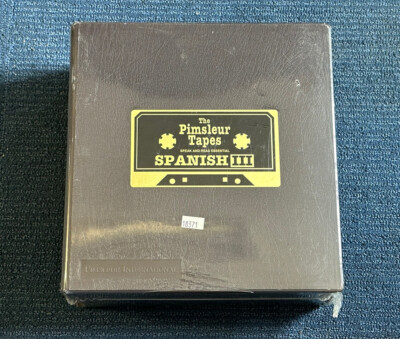 The Pimsleur Tapes Speak and Read Essential Spanish III Brand New ...