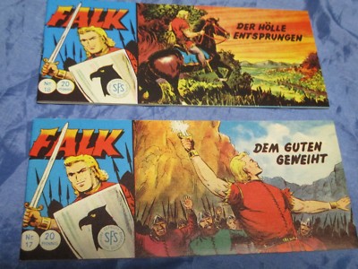 FALK , Nr. 17 + 18 , Piccolo Comics , Hethke Sammlerausgabe , Comic ...