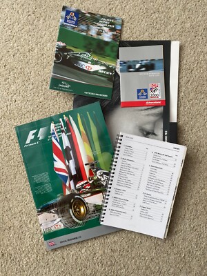 Formula 1 Media Press Pack + Programme Silverstone British Grand Prix ...
