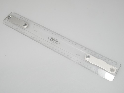 Vemco 9P-9 60TH/30TH 12” Drafting Machine Scale EXCELLENT | eBay