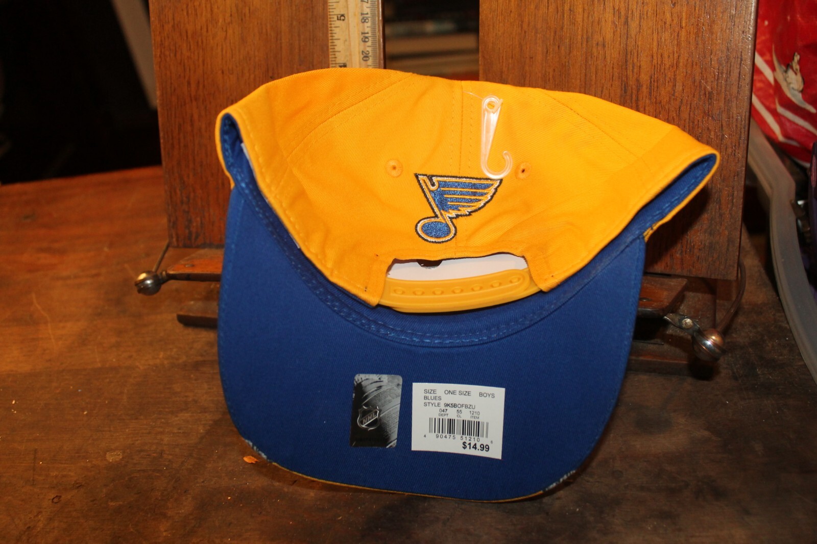 New St Louis Blues Cap Hat Snap Back One Size Boys NHL | eBay