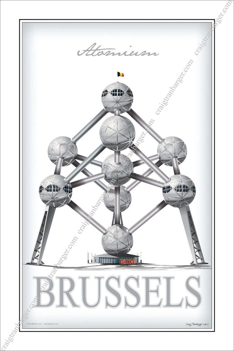 Atomium Drawing