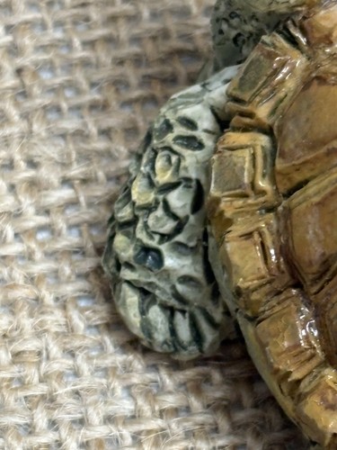 Stone Critter Littles Turtle Tortoise 1990’s Figurine United Design SCL ...