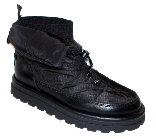 NIB Sam Edelman Olin Black Nylon Lug Sole Ankle Boots 8 M | eBay